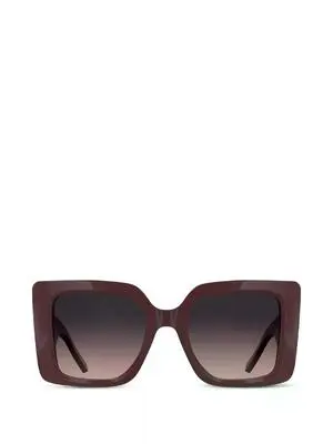 Karl Lagerfeld Logo-detail Sunglasses - Red