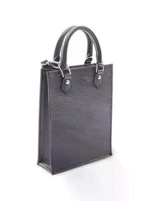 LOUIS VUITTON Petite Sac Plat Epi Handbag - Black