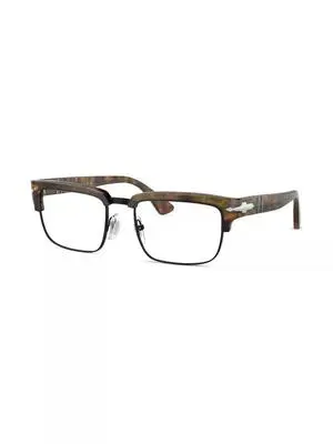 Persol Rectangle Frame Eyeglasses