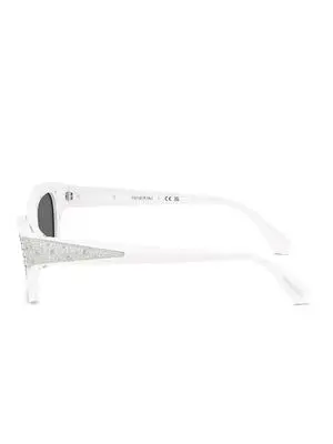 SWAROVSKI Embellished Cat-eye Sunglasses
