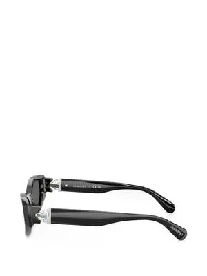 SWAROVSKI Cat-eye Sunglasses With Crystal Embellishment