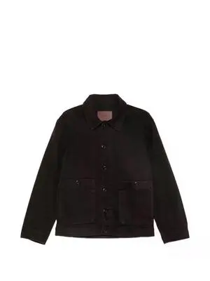 Sandro Buttoned Denim Jacket
