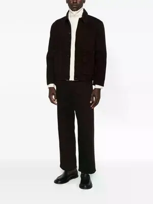 Sandro Buttoned Denim Jacket