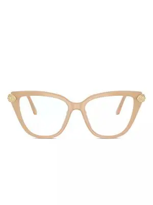 SWAROVSKI Crystal-embellished Cat-eye Glasses - Neutrals