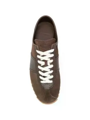 Sandro Panelled Lace-up Sneakers