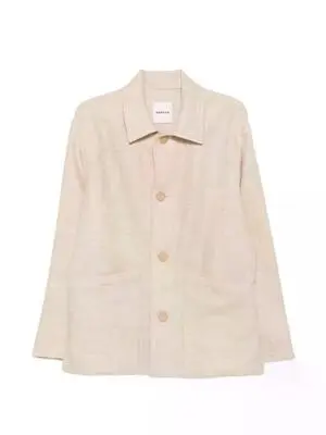 Sandro Wool Jacket - Neutrals