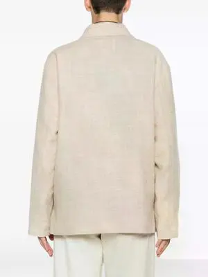 Sandro Wool Jacket - Neutrals