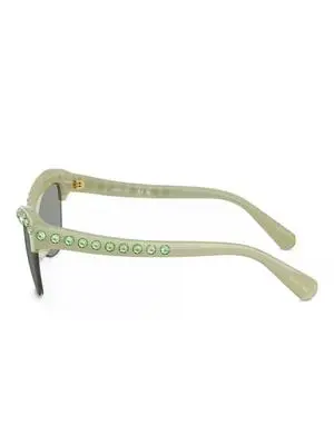 SWAROVSKI Embellished Cat-eye Sunglasses