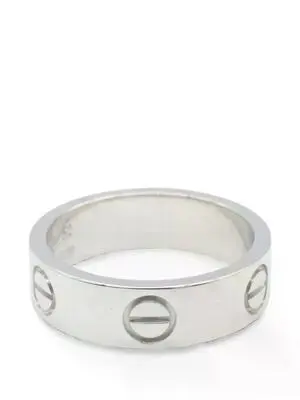 Cartier 18k White Gold Love Ring