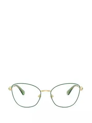 SWAROVSKI Crystal-embellished Cat-eye Eyeglasses - Green