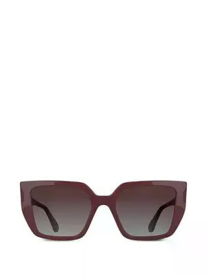 Karl Lagerfeld Square-frame Sunglasses - Red