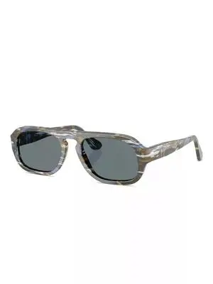 Persol Po3369s Tortoiseshell-effect Rectangle-frame Sunglasses