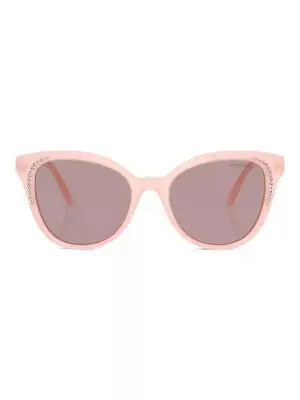SWAROVSKI Crystal-embellished Cat-eye Sunglasses - Pink
