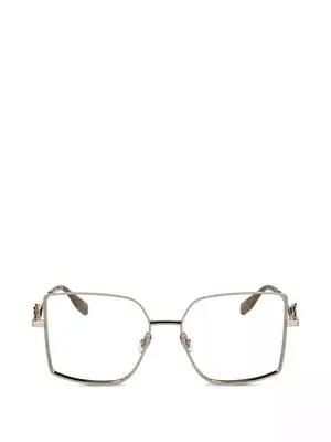 Karl Lagerfeld Logo-detail Glasses - Gold