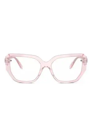 SWAROVSKI Geometric Frame Glasses