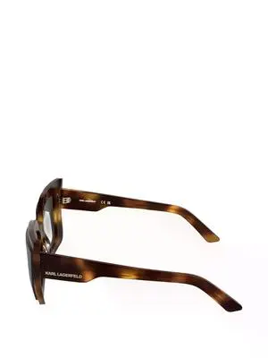 Karl Lagerfeld Tortoiseshell-pattern Sunglasses