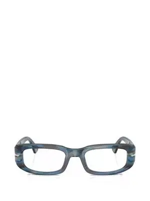 Persol Rectangle-frame Glasses - Blue