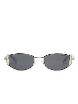 SWAROVSKI Oval-frame Sunglasses - Silver
