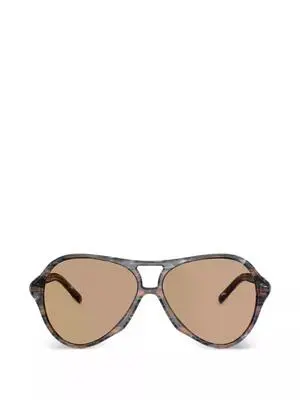 DIESEL® Pilot Frame Sunglasses - Grey