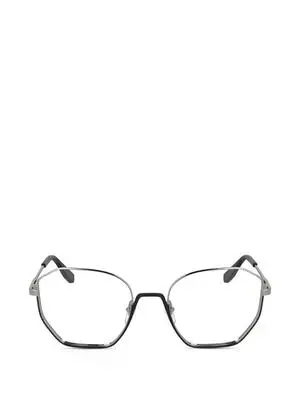 Karl Lagerfeld Geometric-frame Eyeglasses - Silver