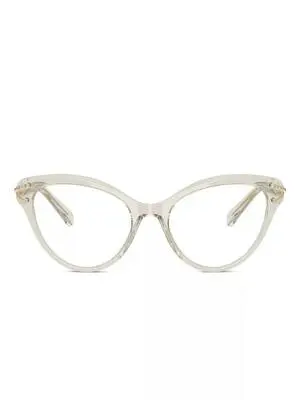 SWAROVSKI Crystal Embellished Cat-eye Glasses - Neutrals