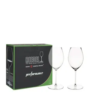 RIEDEL Set Of 2 Crystal Performance Pinot Noir Wine Glasses - Clear
