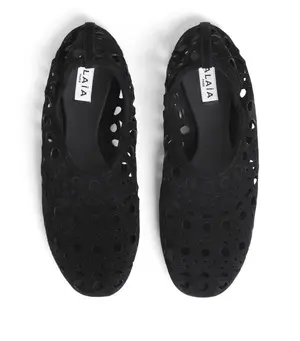 Alaïa Suede Vienne Ballet Flats