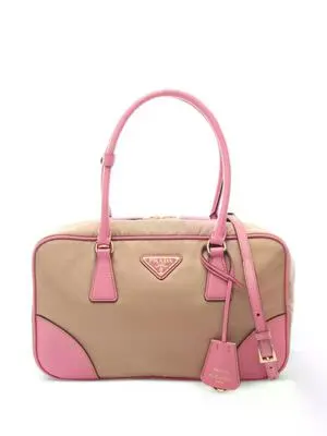 Prada Re-nylon Saffiano Handbag - Neutrals
