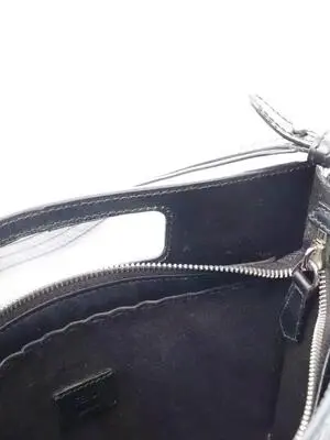 Fendi 2000s Debossed Logo Handbag