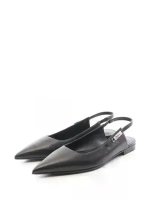 Hermès Kelly Buckle Slingback Shoes - Black