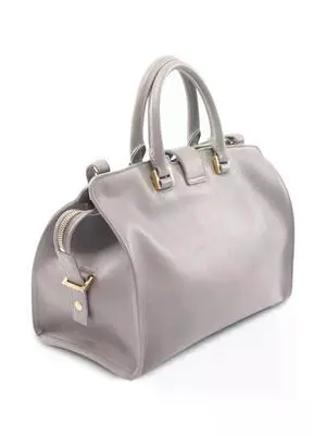 Saint Laurent Small Y Cabas Tote Bag - Grey