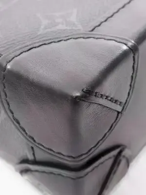 LOUIS VUITTON Nano Steamer Monogram Eclipse Shoulder Bag
