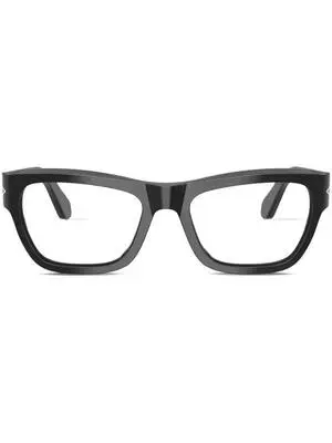 Persol Polished Square Frame Eyeglasses