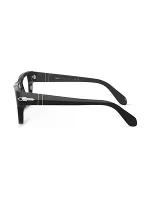 Persol Polished Square Frame Eyeglasses