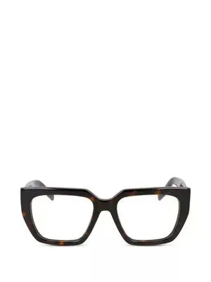 Karl Lagerfeld Tortoiseshell-effect Square-frame Glasses