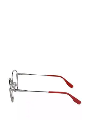 Karl Lagerfeld Geometric-frame Eyeglasses - Silver