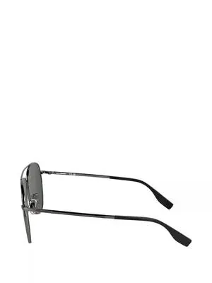 Karl Lagerfeld Double-bridge Sunglasses - Silver