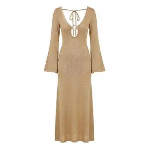 MIHARO Neutrals Farah Dress - Yellow