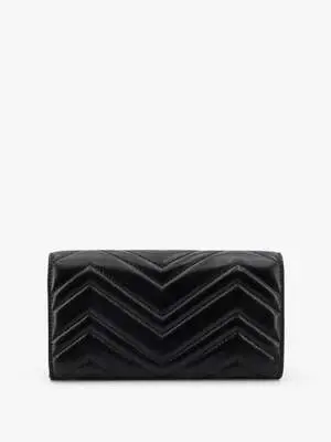 Gucci Gg Continental Leather Wallet