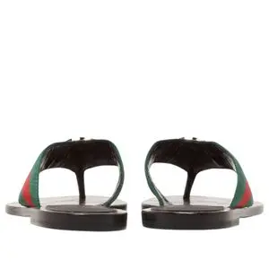 Gucci Web Thong Sandal - Black