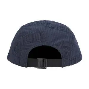 Supreme Monogram Gingham Camp Cap