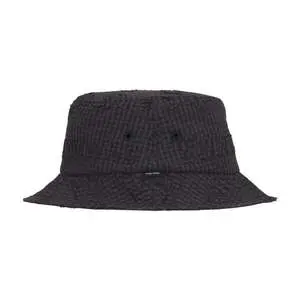 Supreme Monogram Gingham Crusher Hat - Black