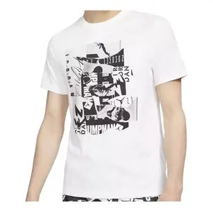 Nike As M J Brand Jm Flt Aop Ss Cre White - Default Color