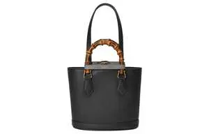 Gucci Diana Small Tote Bag With Bamboo Handles - Black