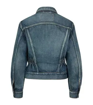 Alaïa Denim Trucker Jacket