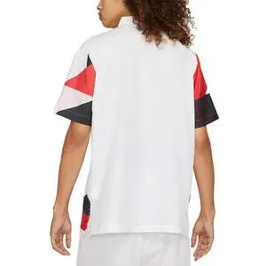JORDAN Air Quai 54 Geometric Print Short Sleeve Shirt