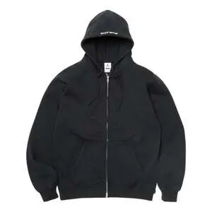 Supreme X Jordan Full Zip Hooded Sweatshirt - Black
