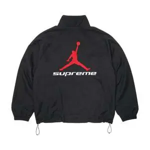 Supreme X Jordan Ss26 Track Jacket - Black