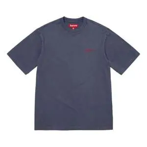 Supreme Ss26 Washed S/s T-shirt - Navy