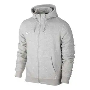 Nike Team Club Full-zip Hooded Jacket - Grey